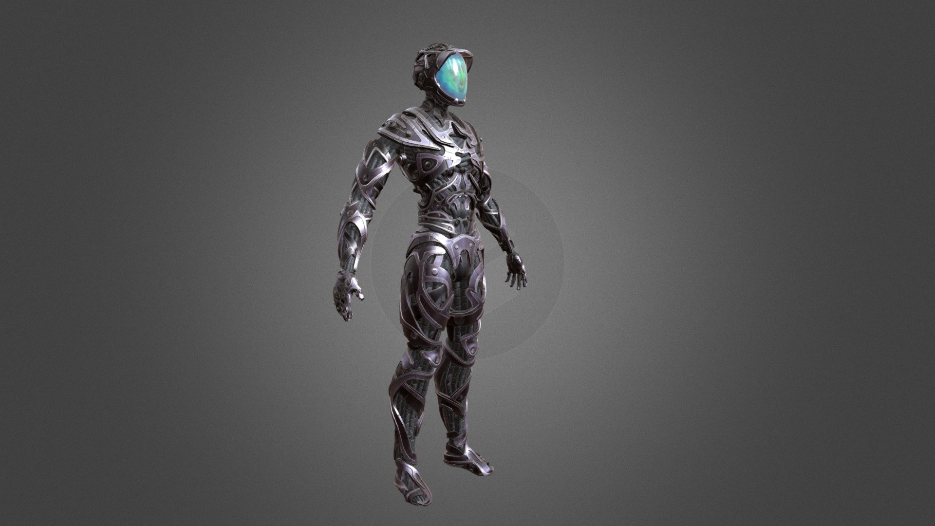robot character - 3D model by PhilStein [1b9143e] - Sketchfab