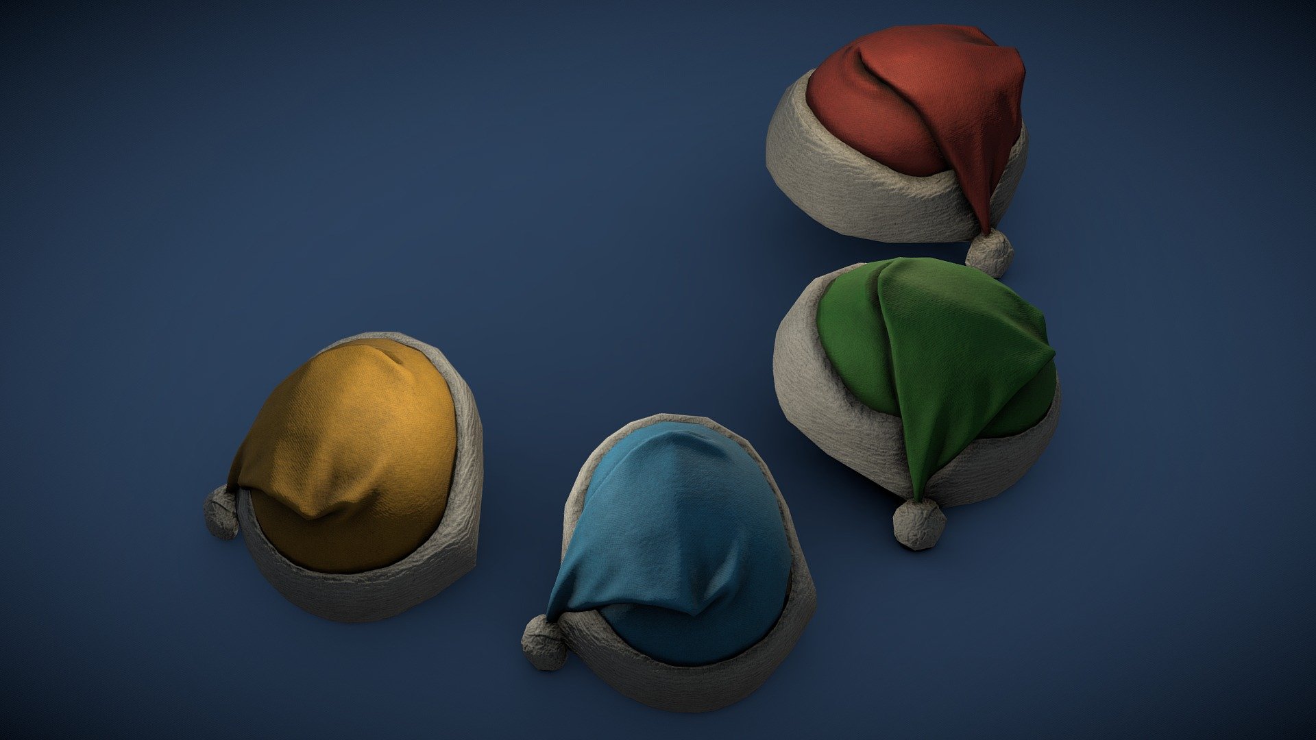 Christmas Hat - 3D model by Shedmon [1b93085] - Sketchfab