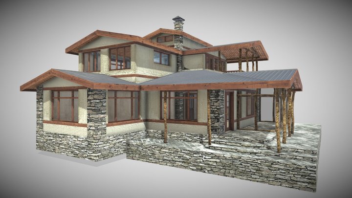 Cottage 3D models - Sketchfab
