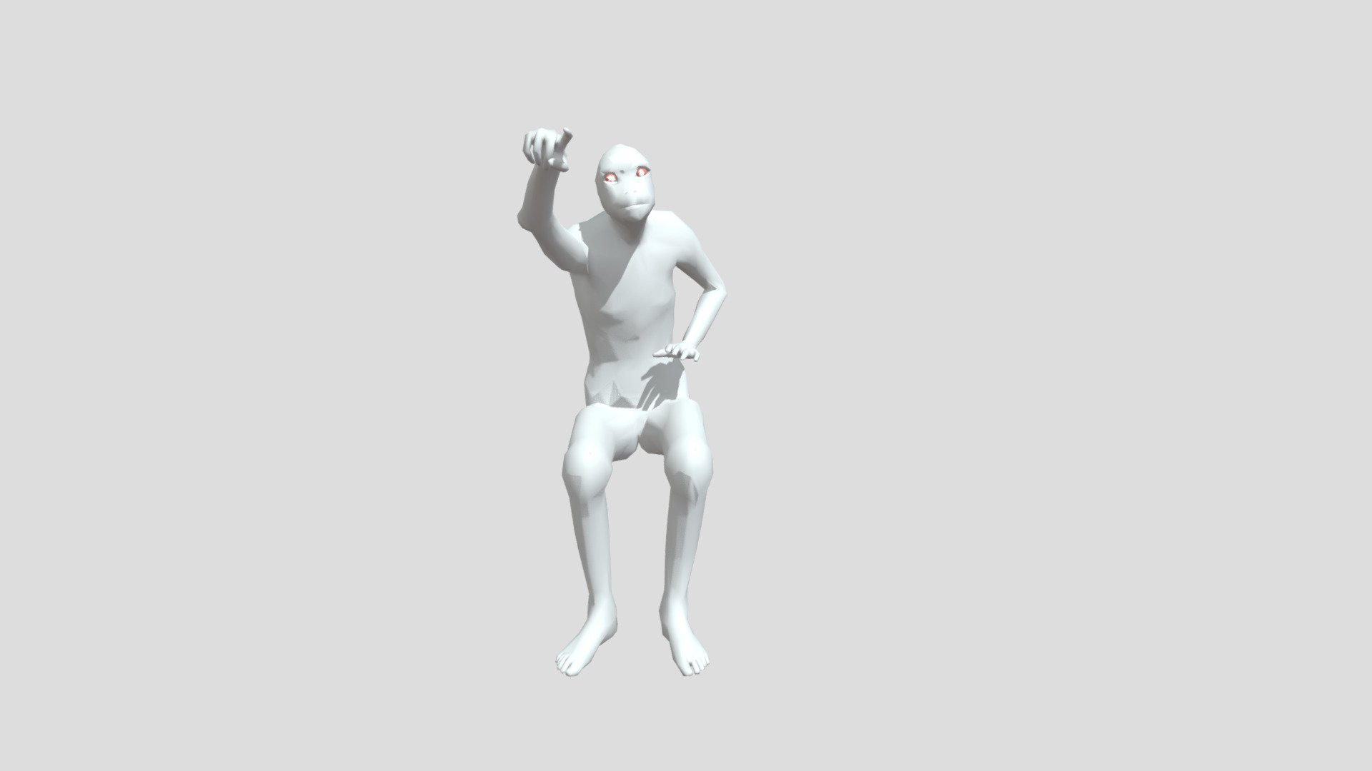 Sitting And Pointing - Download Free 3D model by rodgercarr13601 ...