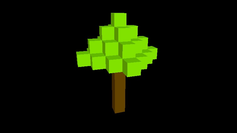 Pixel Art/Voxel Art (Tree) - Download Free 3D model by Alex_F [1b96566 ...