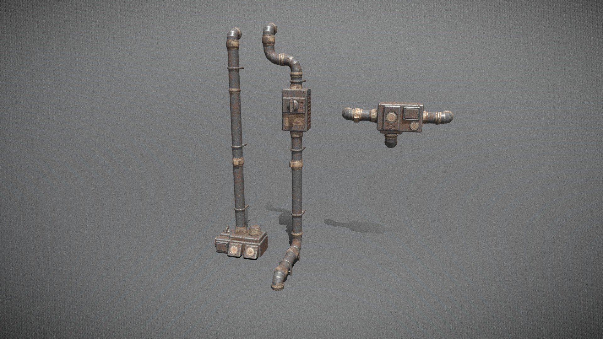 MC Pipes 027 - 3D model by Andrii (@AnDE42) [1b96a50] - Sketchfab