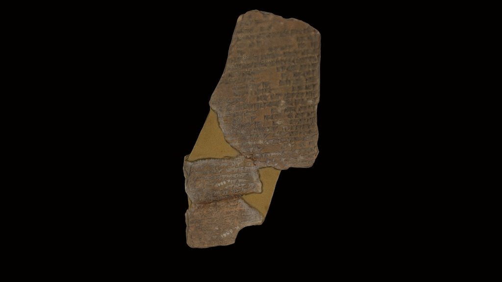 Cuneiform tablet - 3D model by The British Museum (@britishmuseum ...