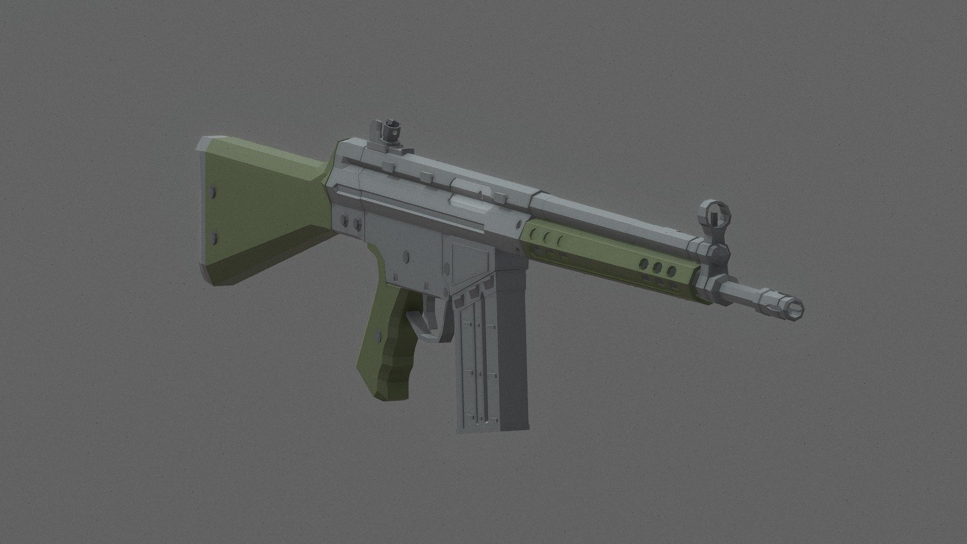 Low Poly HK G3 - Download Free 3D model by untoucheddev [1b98ce8 ...