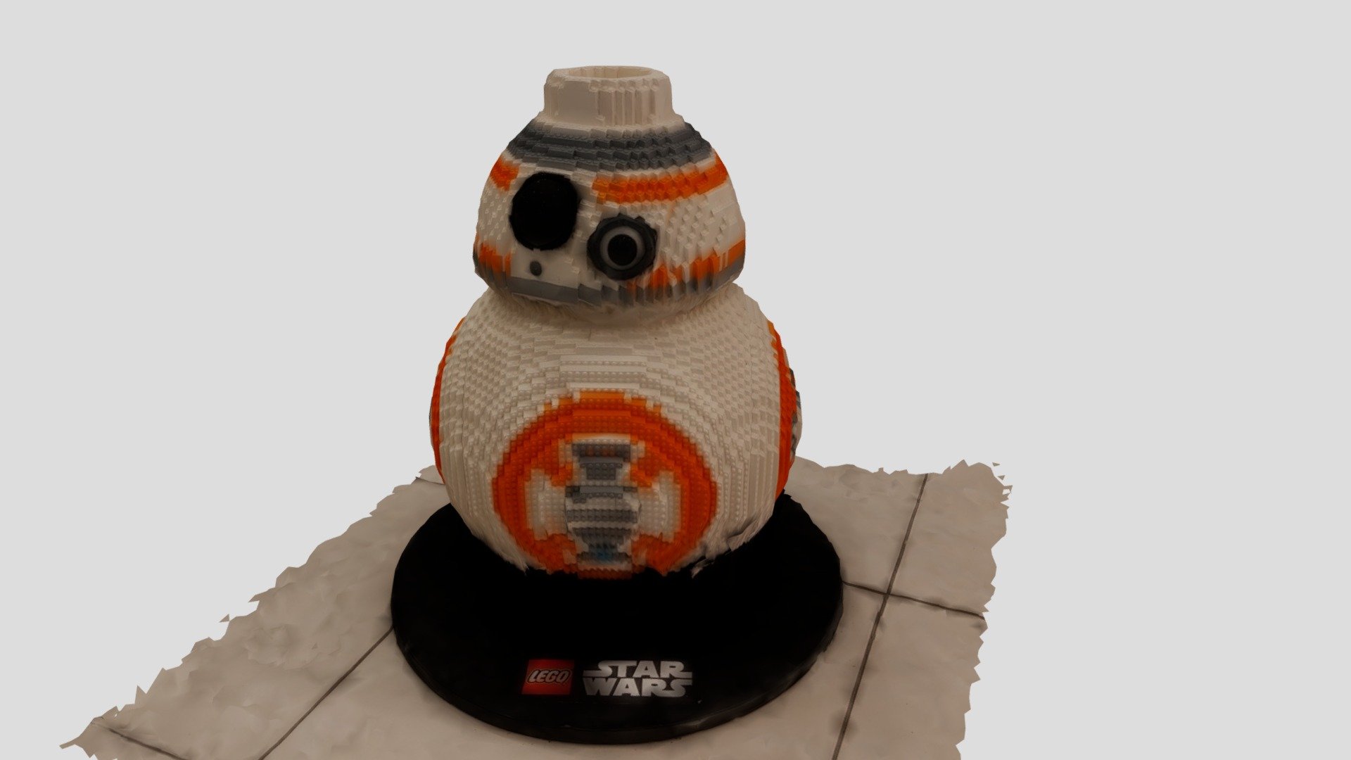 Lego BB8 Droid - Download Free 3D model by kova484 [1b995b4] - Sketchfab