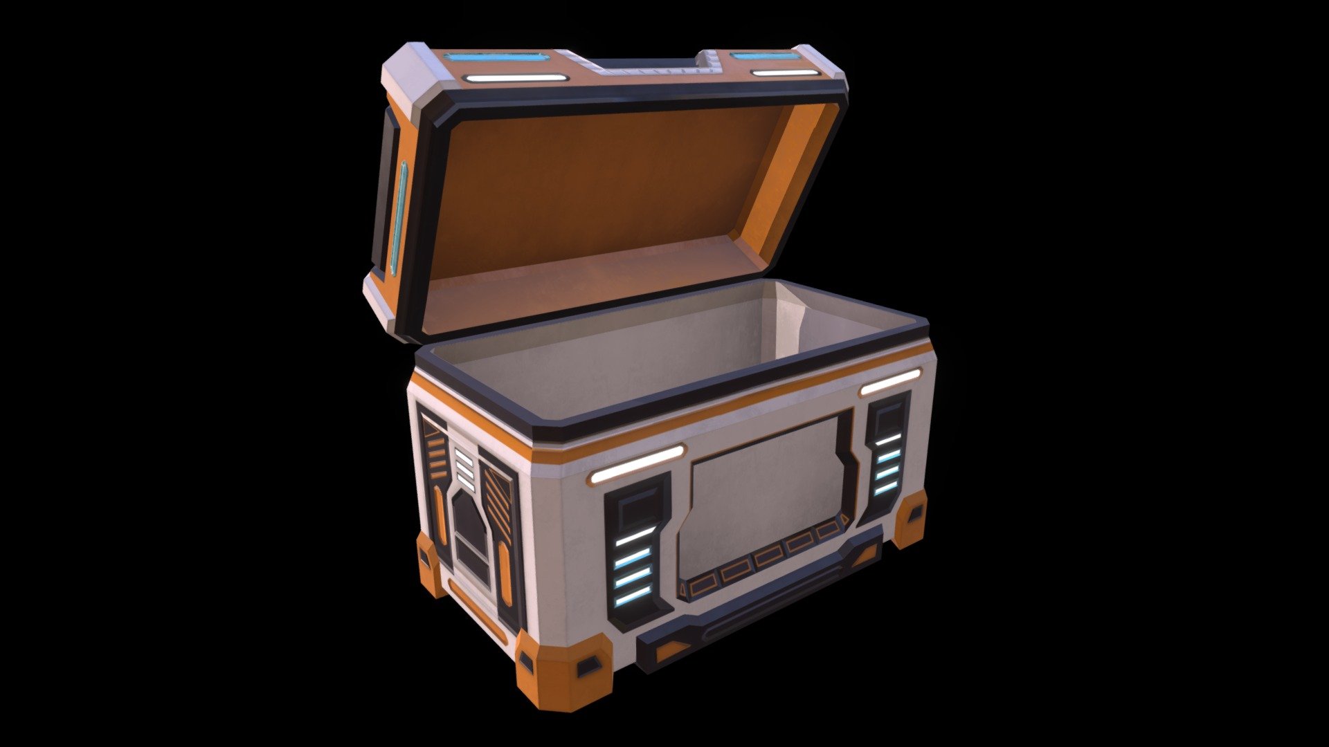 lootcrate open - 3D model by Salma.Jahen [1b9ebae] - Sketchfab