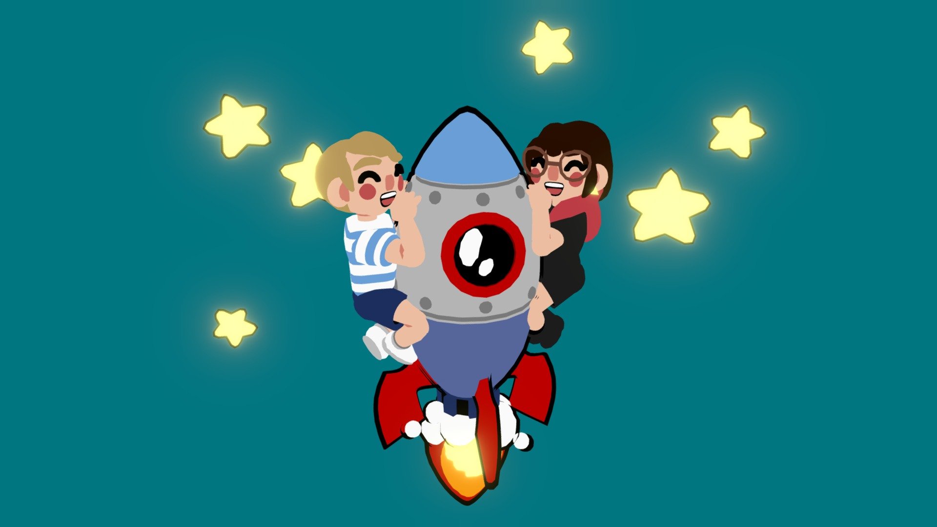 rocketboy - 3D model by MonBon [1b9f803] - Sketchfab