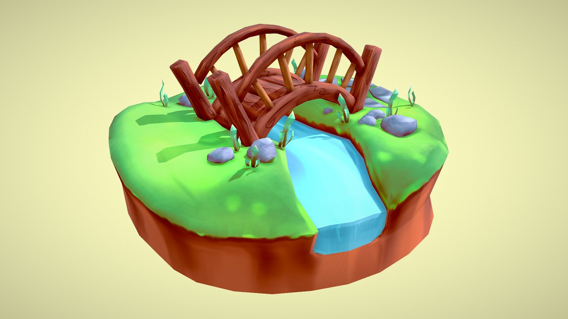 Bridge - Download Free 3D model by Vetech82 [1ba0034] - Sketchfab