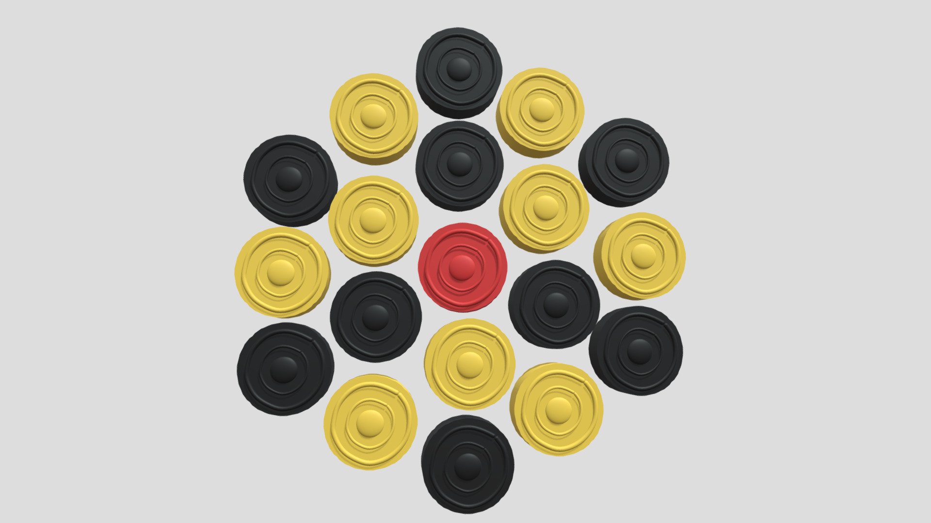 Carrom coins - Download Free 3D model by Cybertron B-127 (@robo-reboot ...