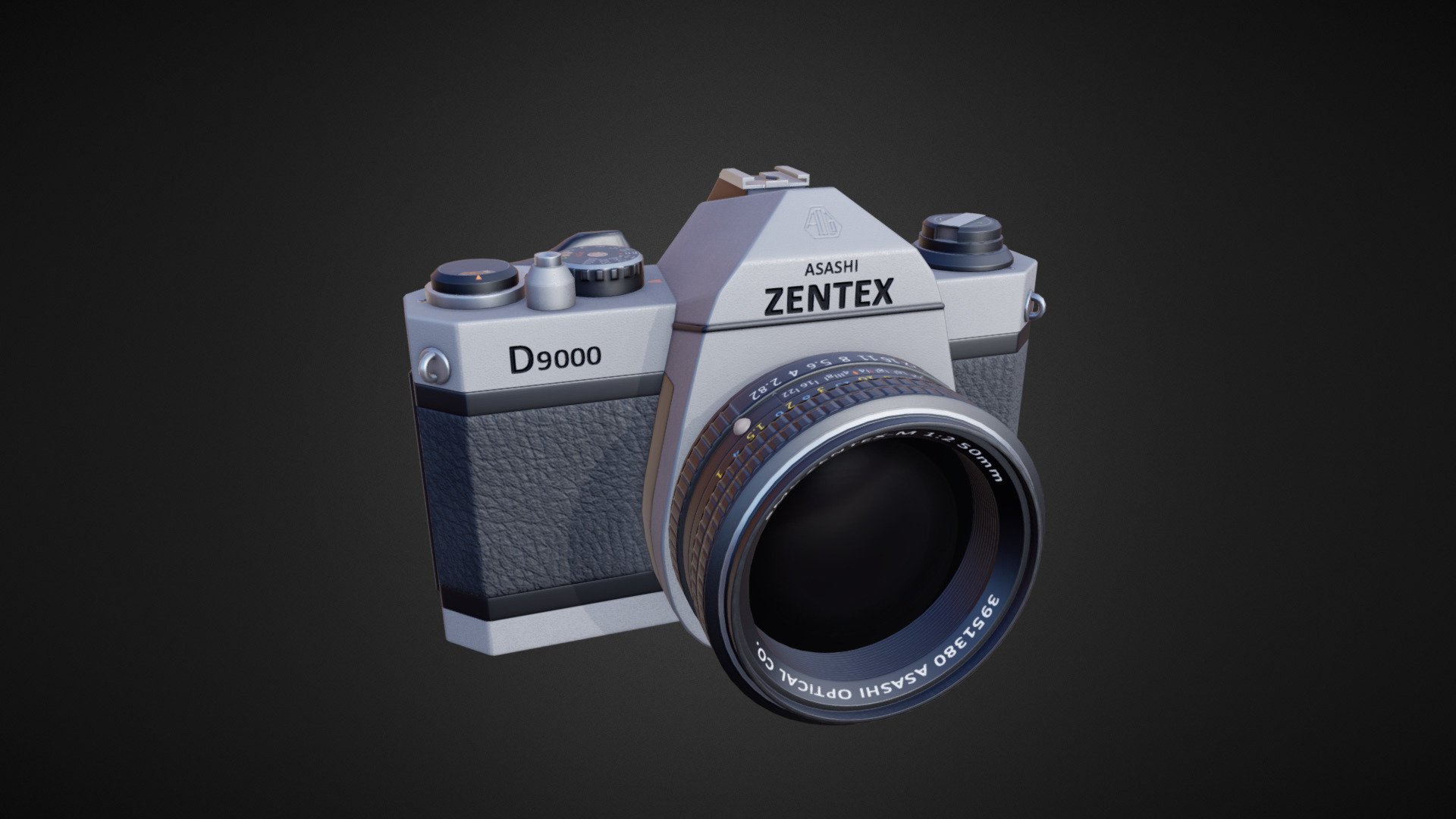 Photo Camera (fictional brand). - 3D model by Kligan [1ba3079] - Sketchfab
