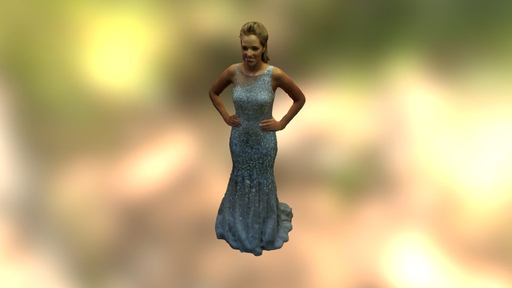 Prom Dress Style - 3D model by 3dweddingfigures [1ba389e] - Sketchfab