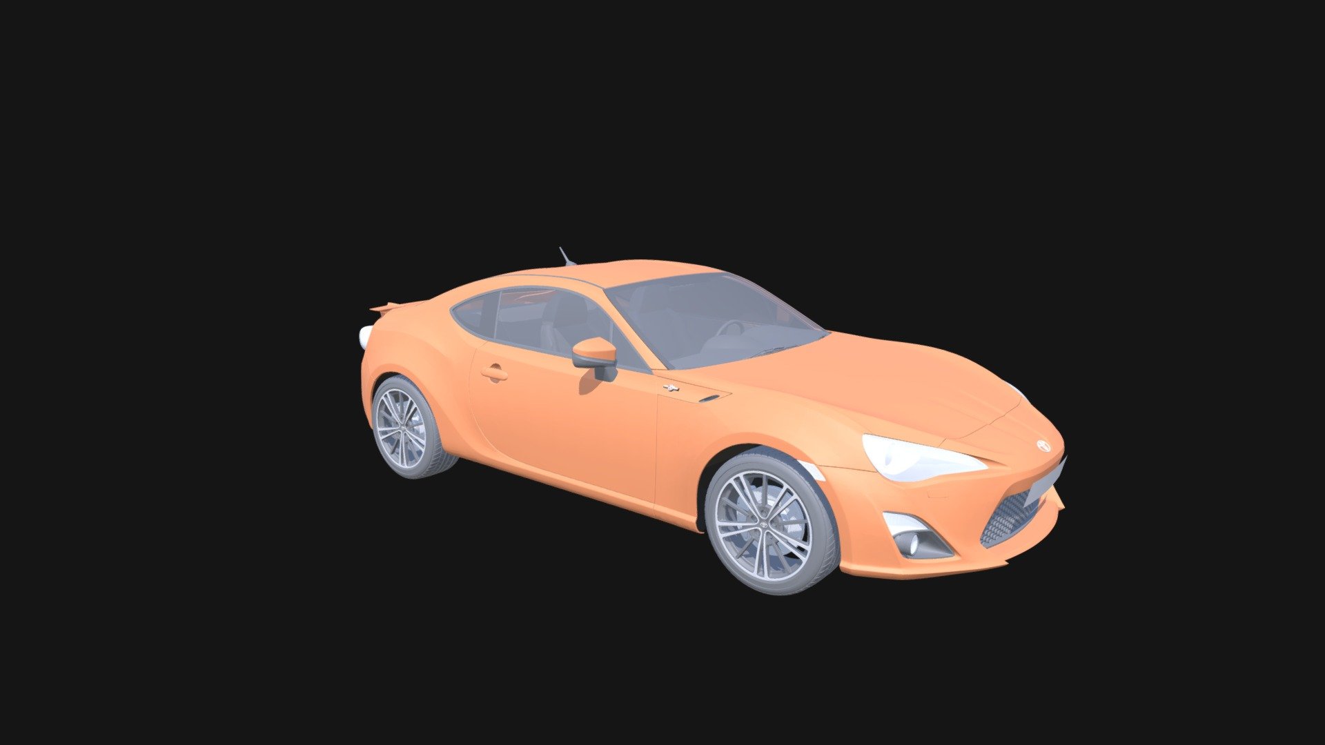 Toyota GT86 2013 - 3D model by Vahe Simonyan (@vardges) [1ba3e44 ...