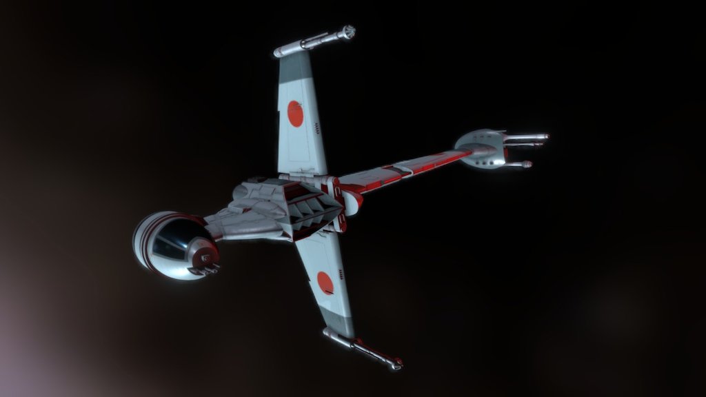 Star Wars A/SF-01 B-Wing - 3D model by Jesse Abraham (@artofruin3d ...