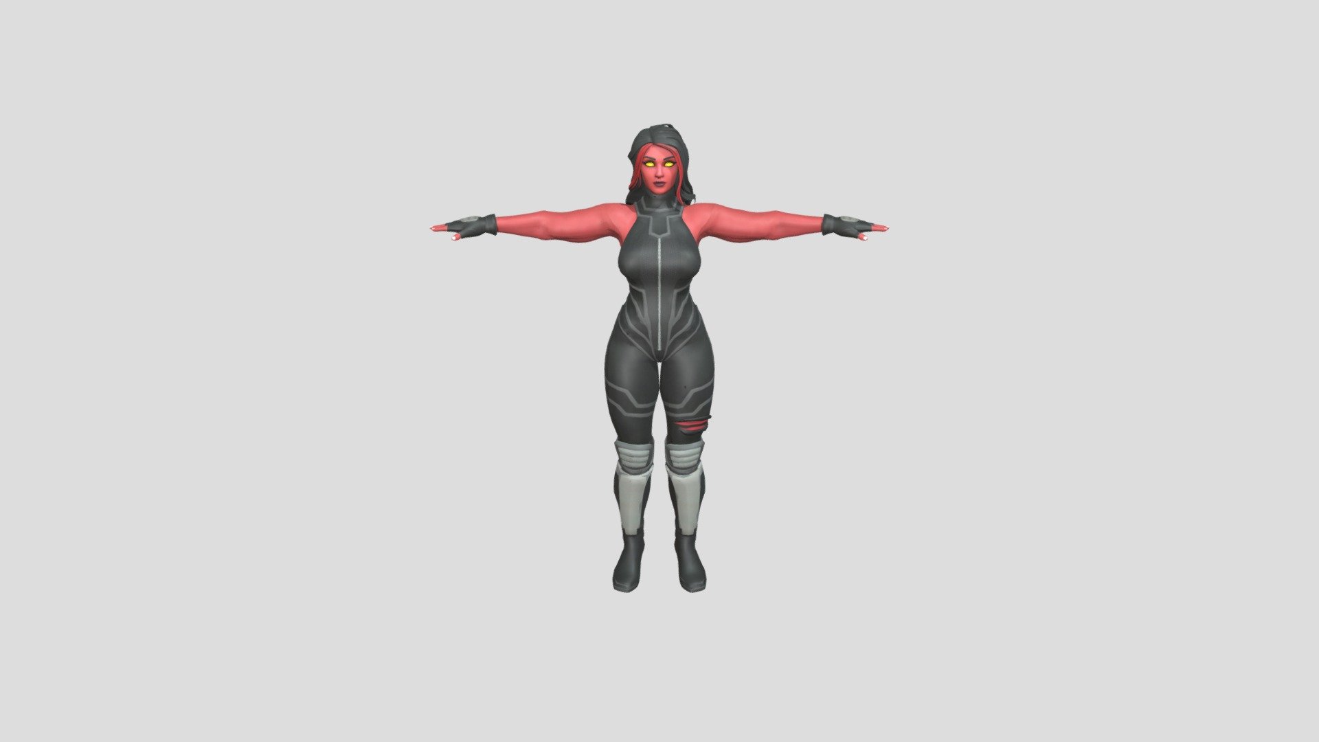 Red Shehulk - Download Free 3D model by Gh4xt3r [1ba4abe] - Sketchfab