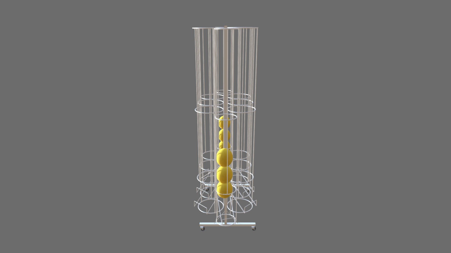 6big+2small pockets Ball Display stand - Download Free 3D model by ...