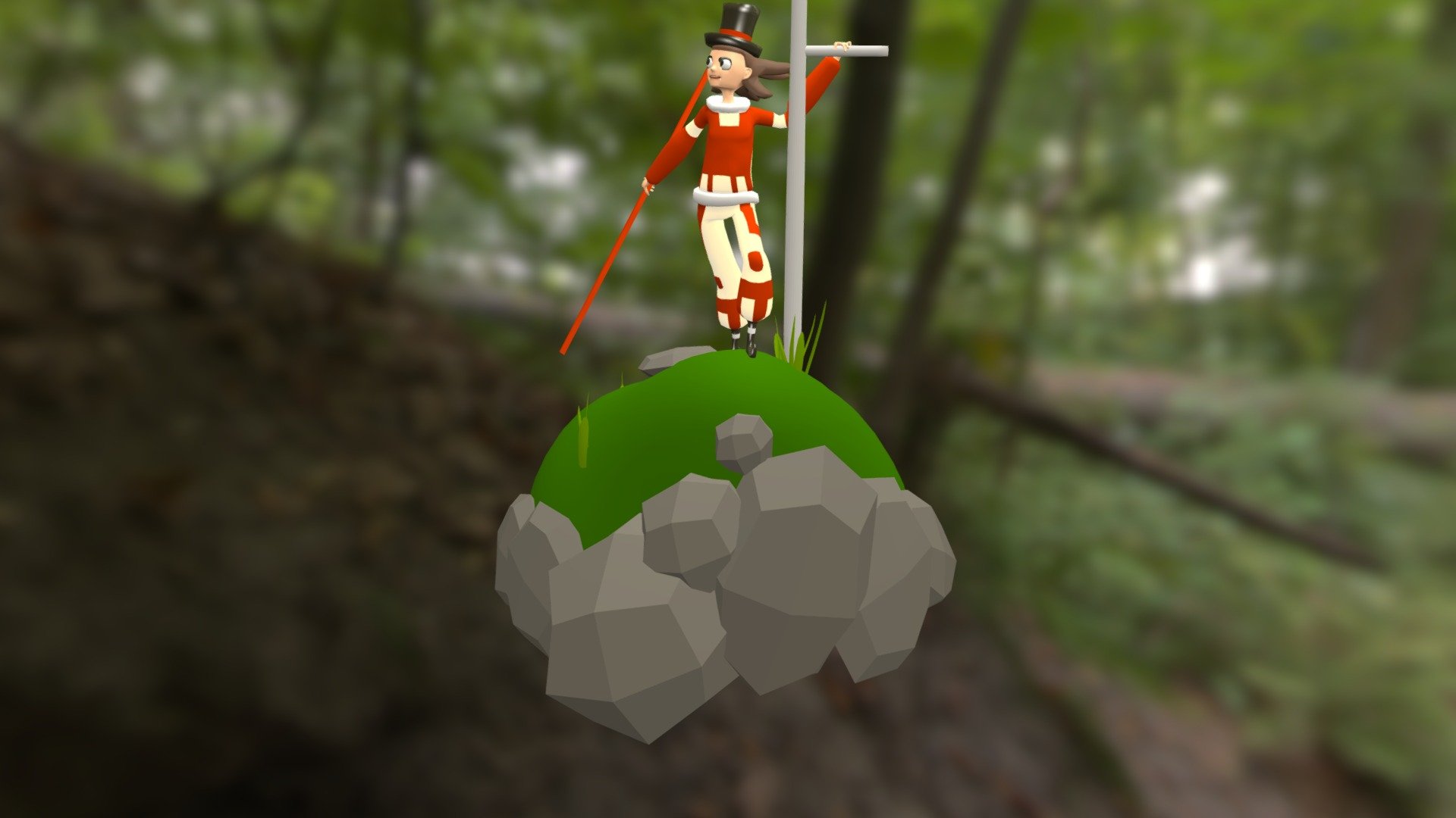 Character Scene - 3D model by Sean Lewis Artistry (@SeanLewisArtistry ...