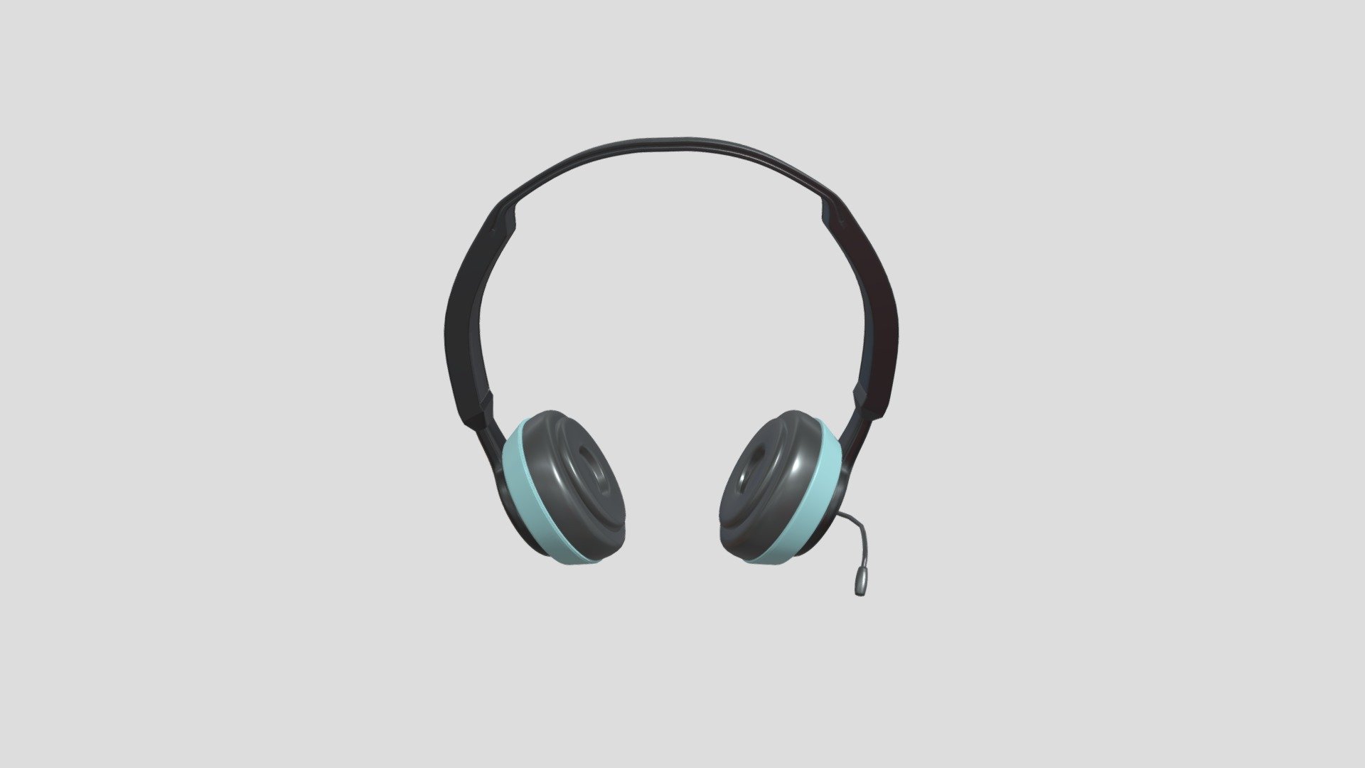 Headphones Microphone Game-Ready - 3D model by render-lab [1ba9bb2 ...