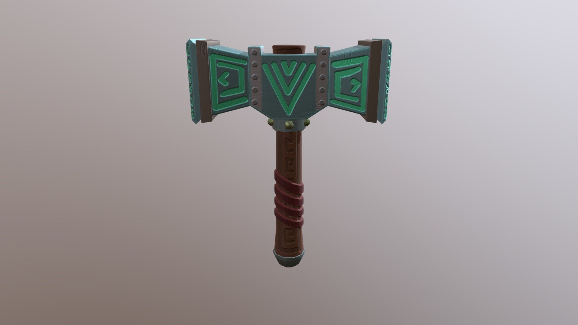 Rune_Hammer - 3D model by Tomi0121212 [1bab8e7] - Sketchfab