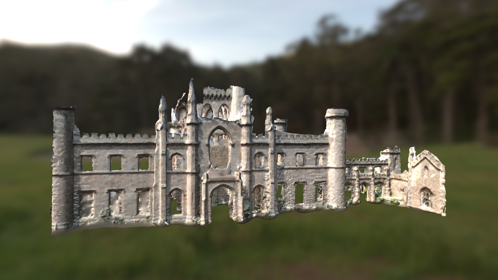 Lowether castle - Download Free 3D model by Moshe Caine (@moshecaine ...