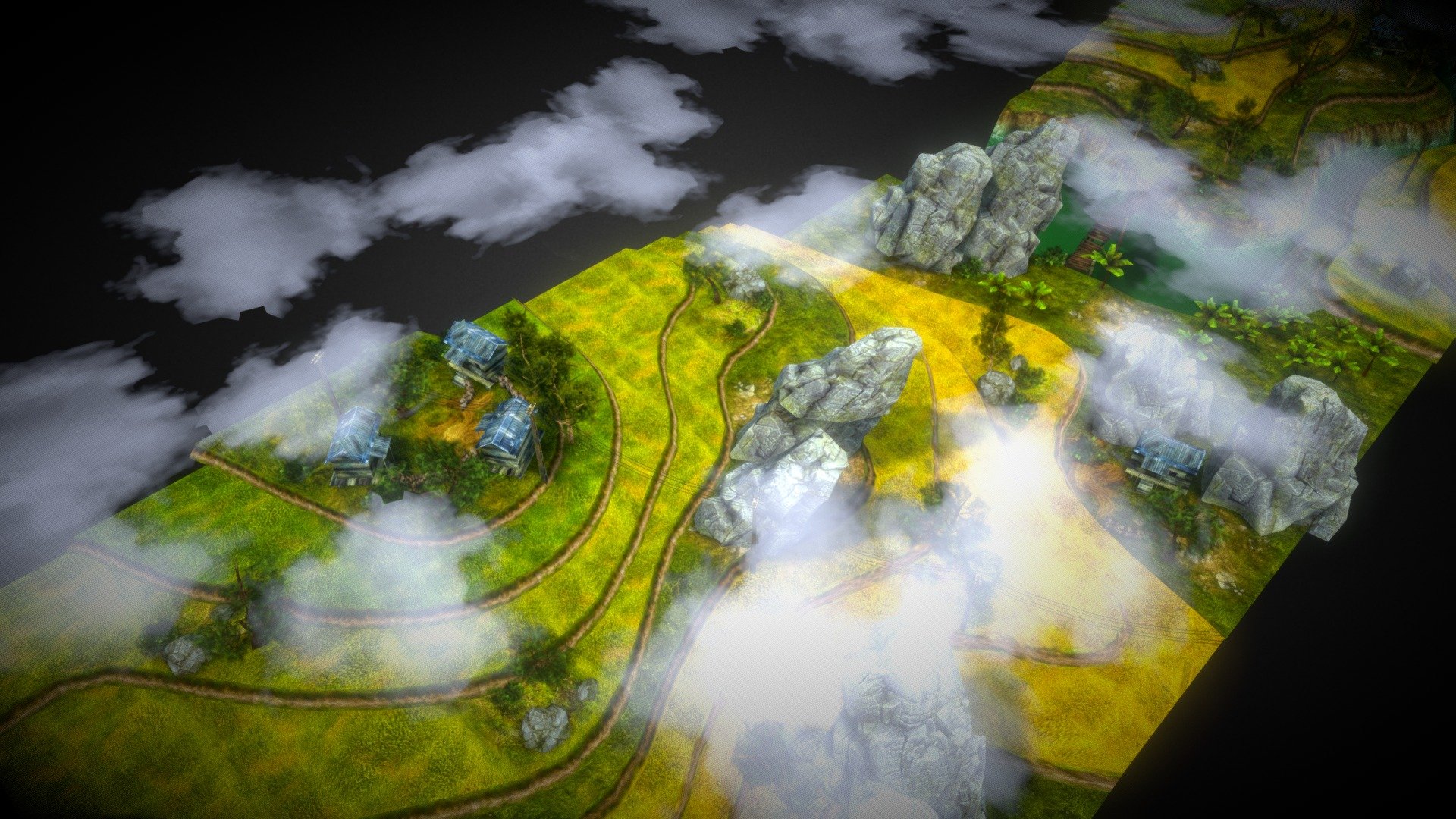 Terraces - 3D model by KiuBi (@phamphuquocpleiku) [1bad5b6] - Sketchfab
