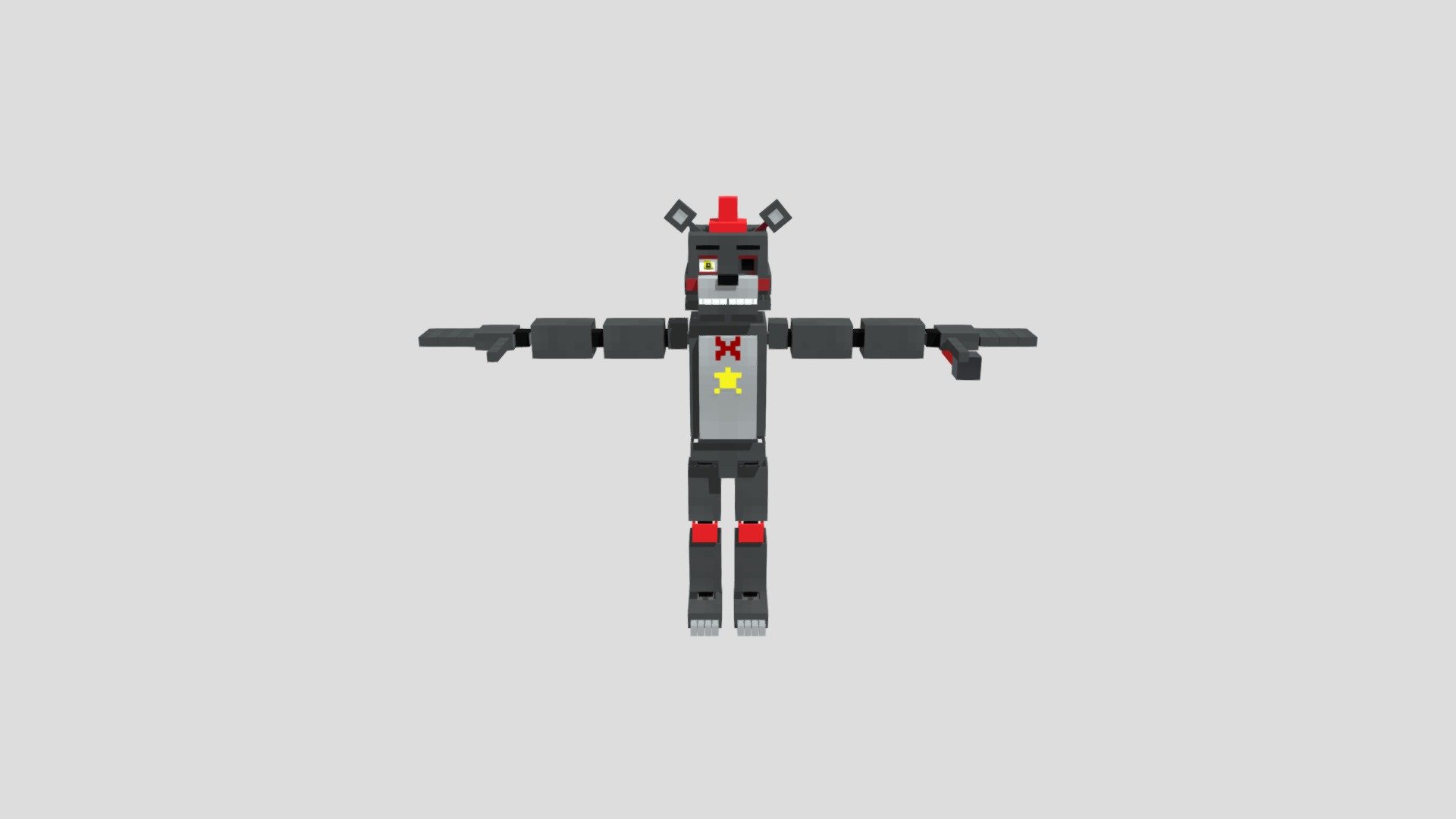 Minecraft Lefty Blender Rig - 3D model by leftyg349 (@ericg349 ...