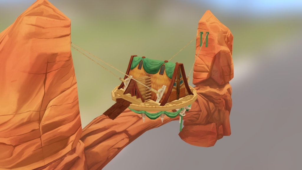 Hanging Camp - 3D model by ArRockAnsate [1bb1078] - Sketchfab
