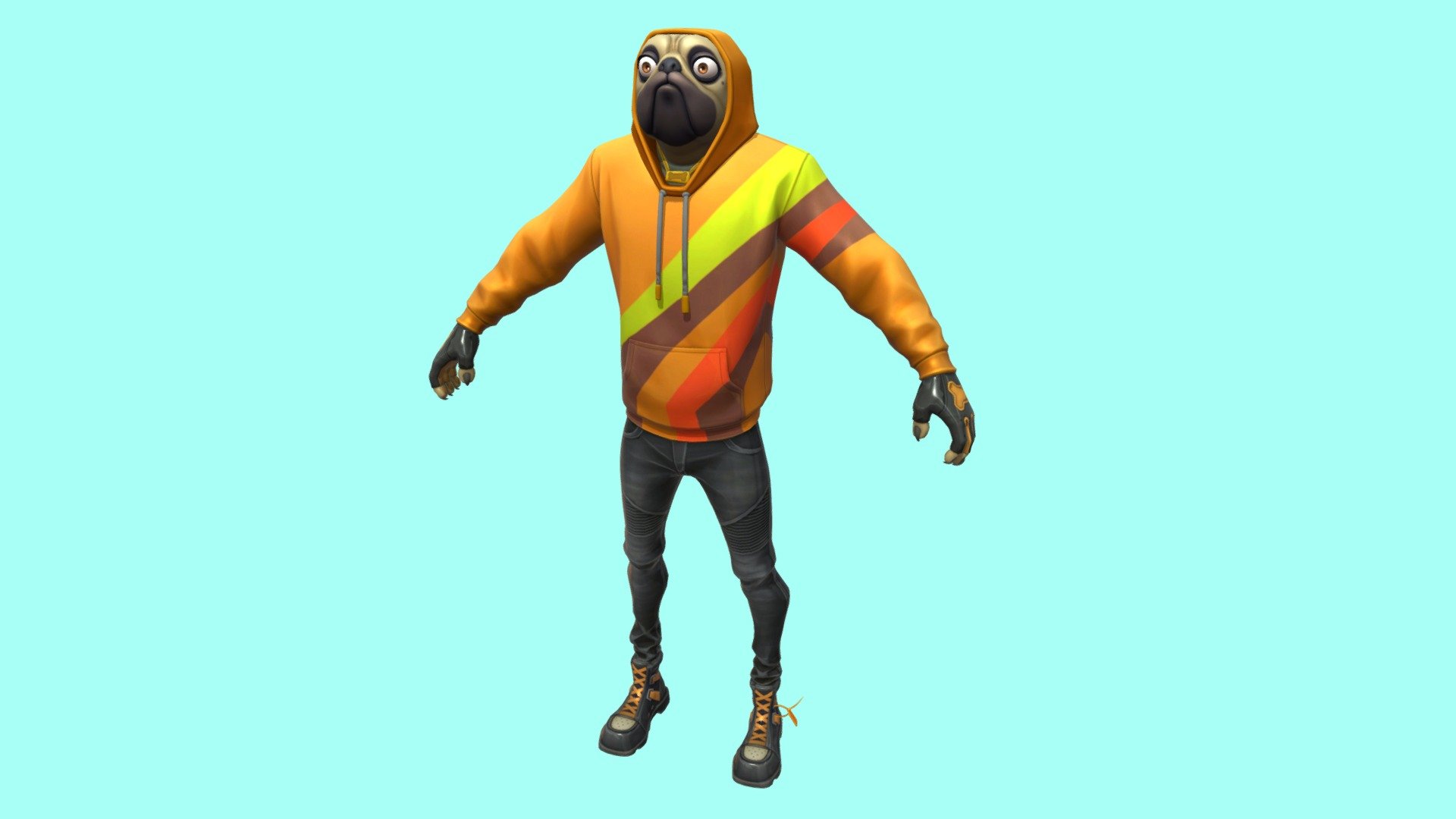 Doggo - 3D model by Kartik Zazadiya (@kartikzazadiya364002) [1bb1cab ...
