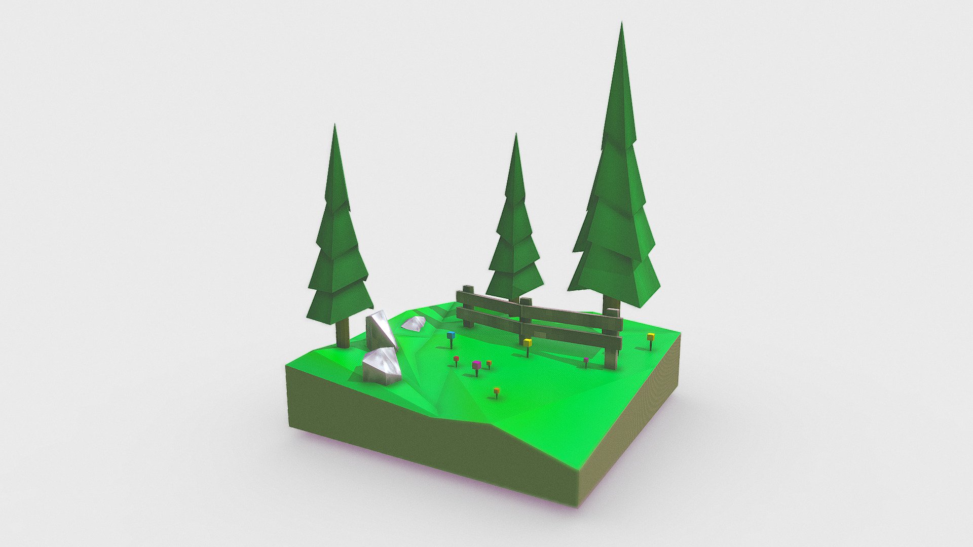 Forest - 3D model by deepologic [1bb23b7] - Sketchfab