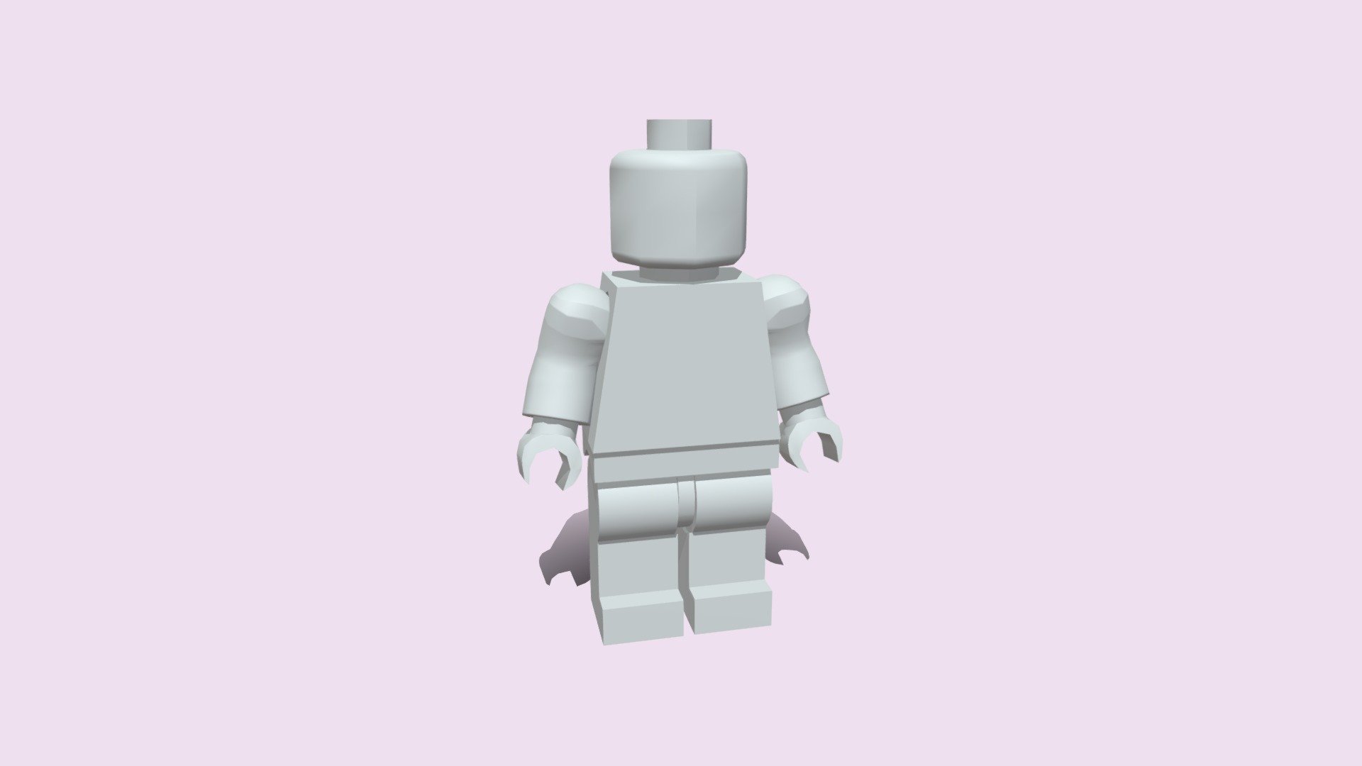[STUDENT WORK] LEGO MINI FIGURE - 3D model by juhtcr [1bb27d2] - Sketchfab