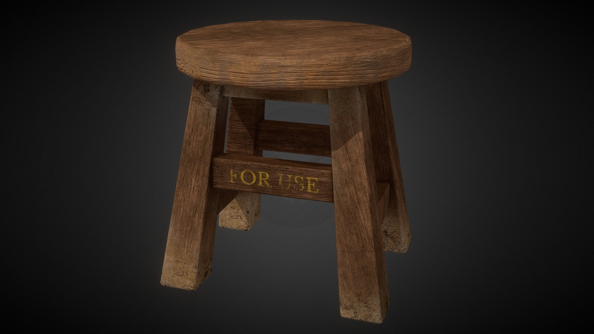 Stool_Table - 3D model by japinderdhiman [1bb4987] - Sketchfab