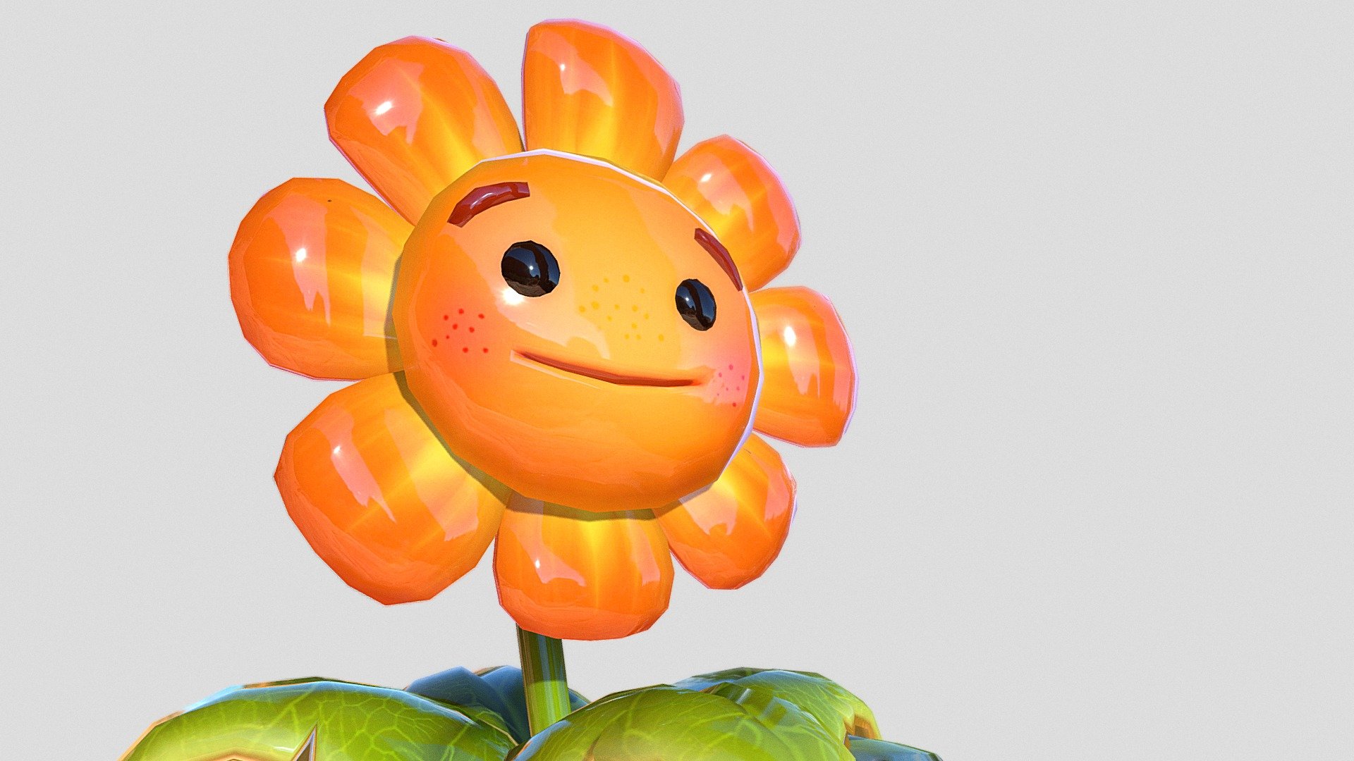 Pvz gw2 Healflower - Download Free 3D model by ...