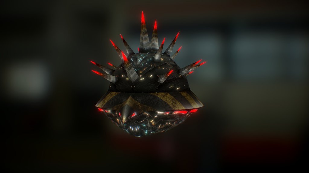 Spike Bomb - 3D model by stallfish [1bb6107] - Sketchfab