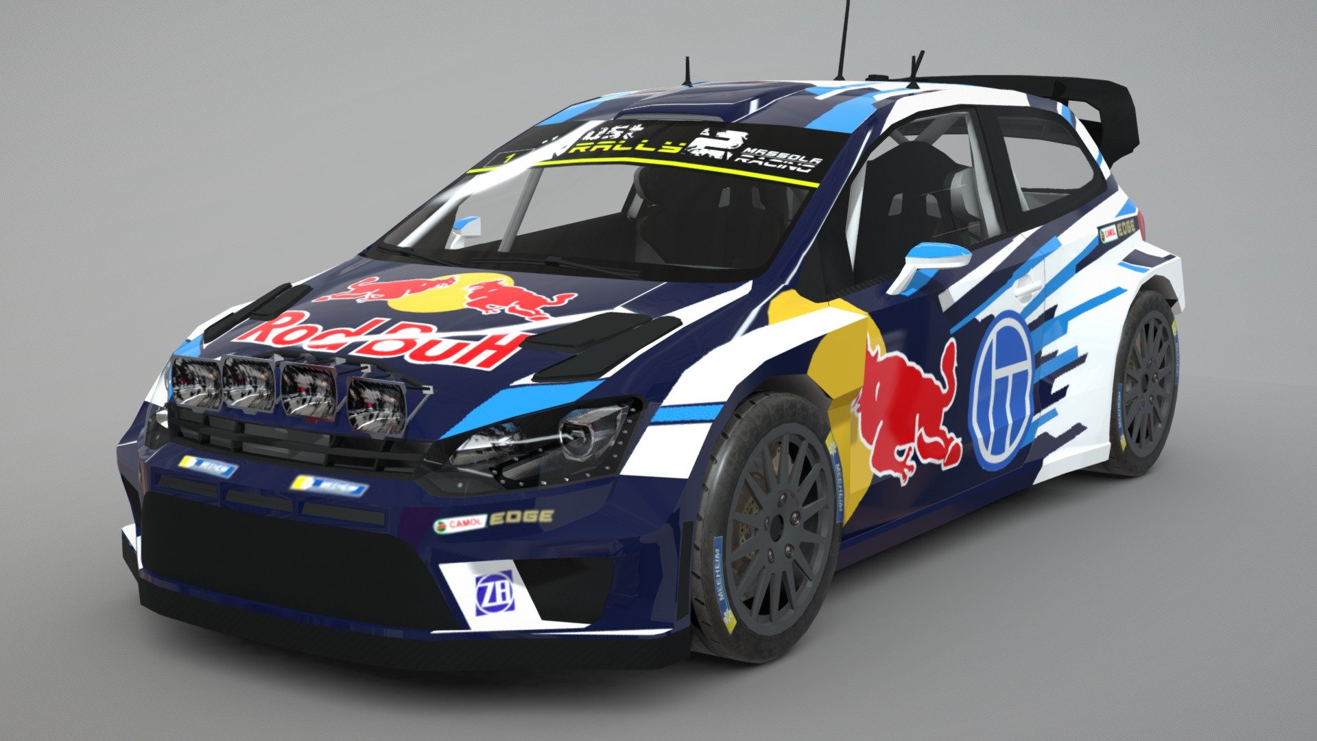 Rally Car Pro 8 - 3D model by Massola Racing (@massolaracing) [1bb8f8c ...