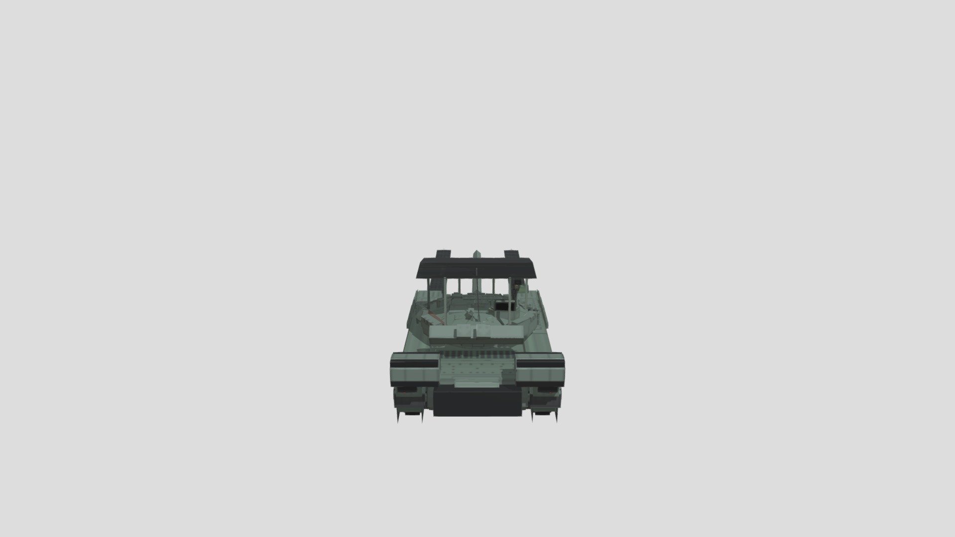 T-80 minecraft style - 3D model by Natara [1bb93b0] - Sketchfab
