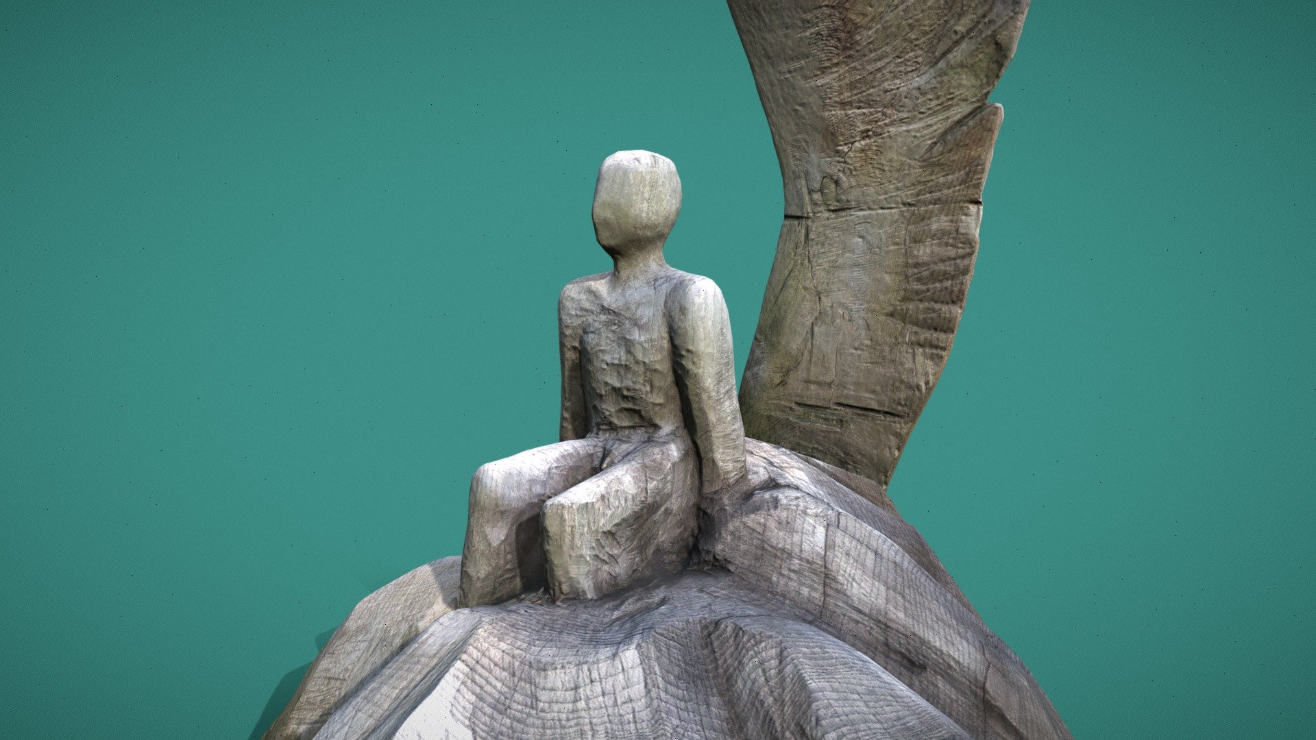 Wooden Statue form fotogrammetry - Download Free 3D model by Pinguale ...