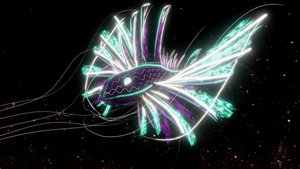 Spacefish - Download Free 3D model by Steren [1bb9b80] - Sketchfab