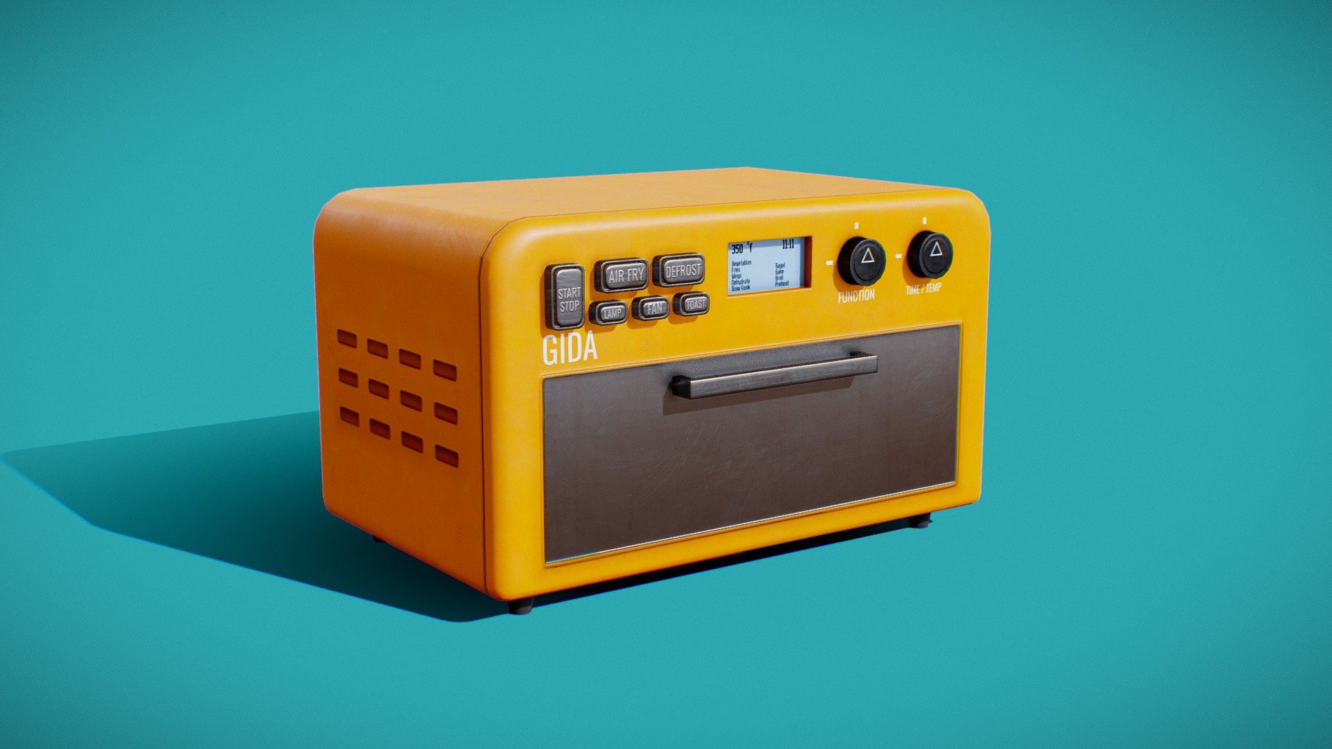 Electric Oven Game Ready Asset - Buy Royalty Free 3D model by 3D Chop ...