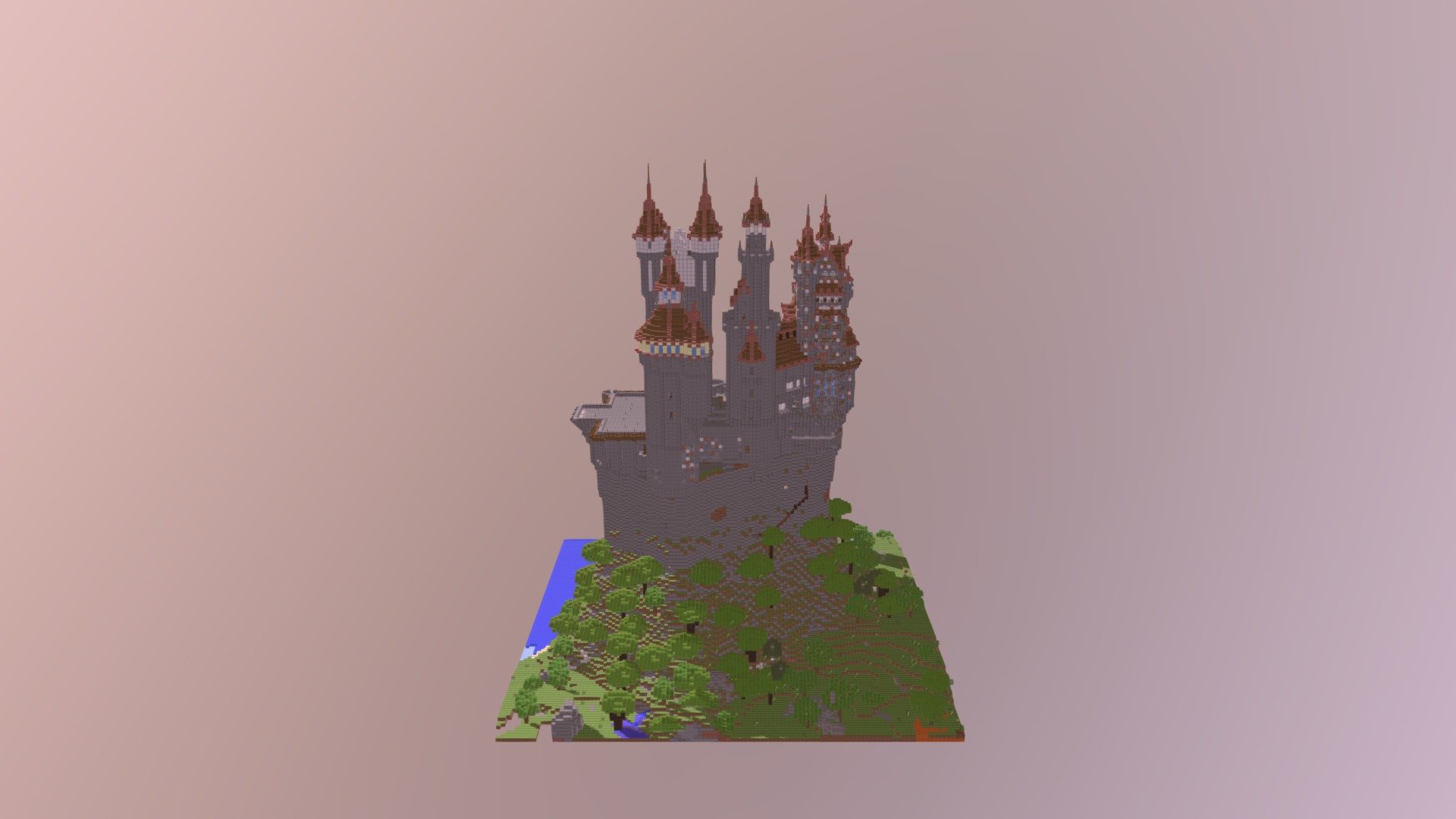 Castle Project - 3D model by FireLynks [1bbaf67] - Sketchfab