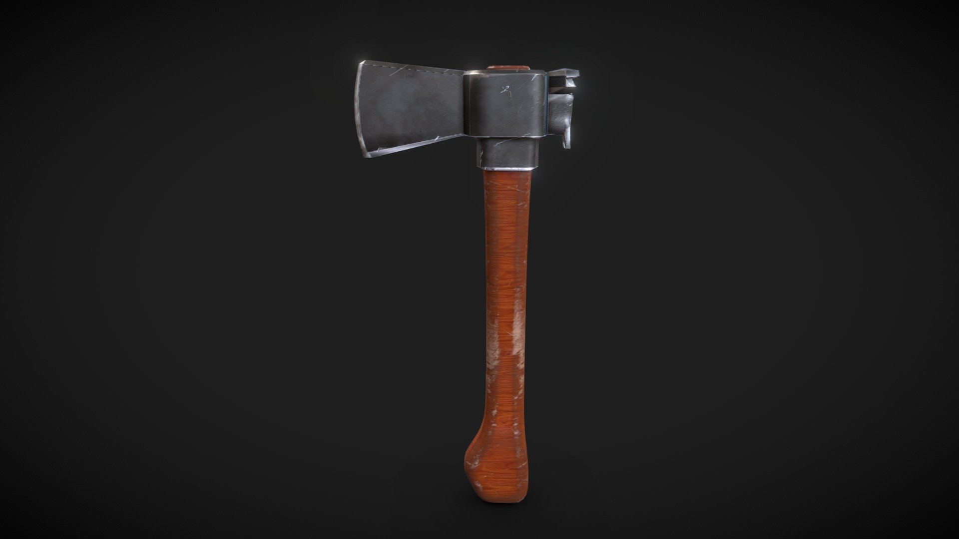 Modern Axe A1 (Low Poly Polygons 1230) 4K - Download Free 3D model by ...