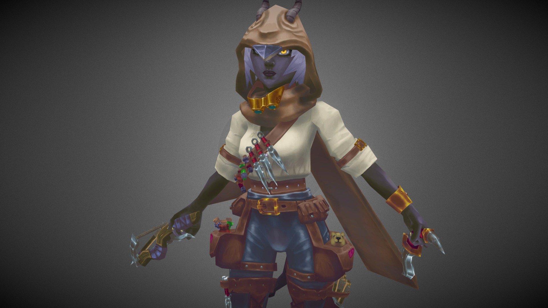 Adventurer - 3D model by orisys [1bbbfc7] - Sketchfab