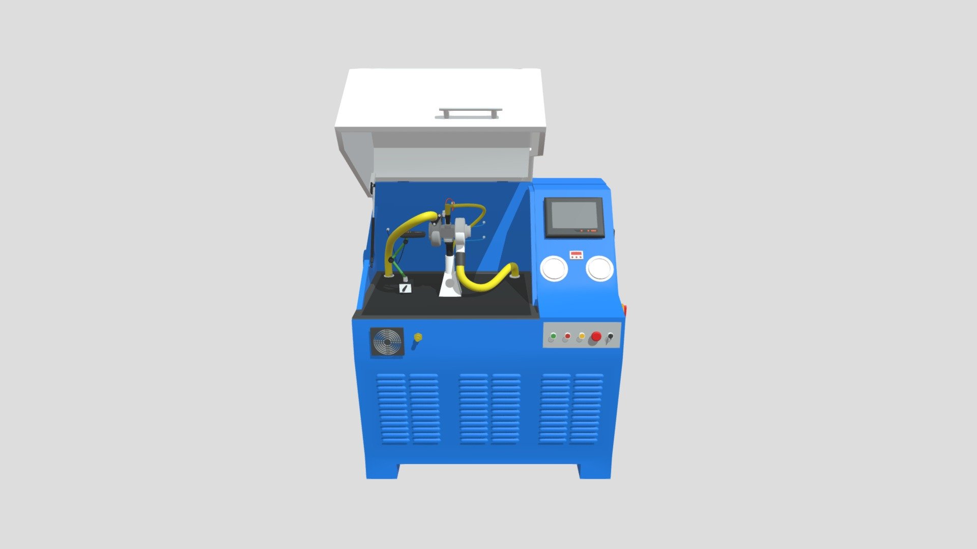 TURBO-BOOST-TEST TURBOCHARGER TESTING BENCH - 3D model by VTM (@7981535 ...