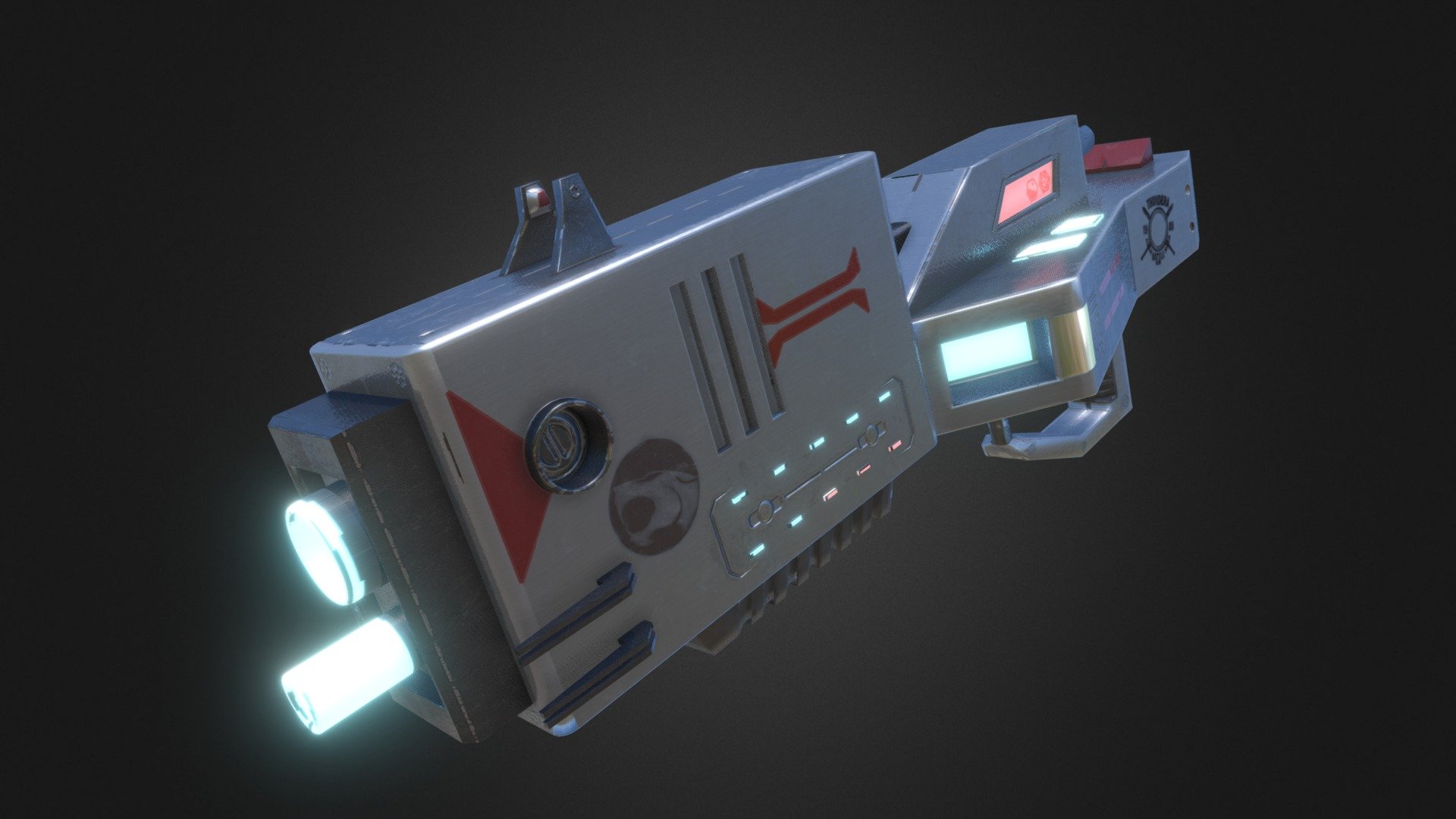 The Survivor Lion: The gun - Download Free 3D model by Cristian Brevis ...