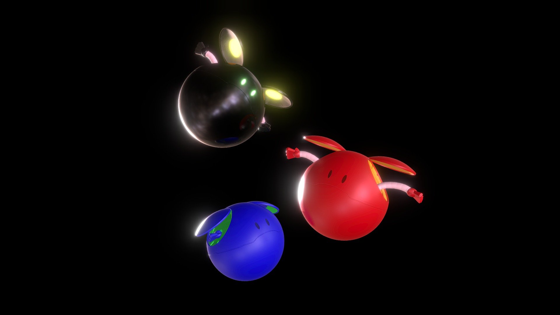 Haro Gunpla Low Poly from Gundam - Download Free 3D model by gabstock ...