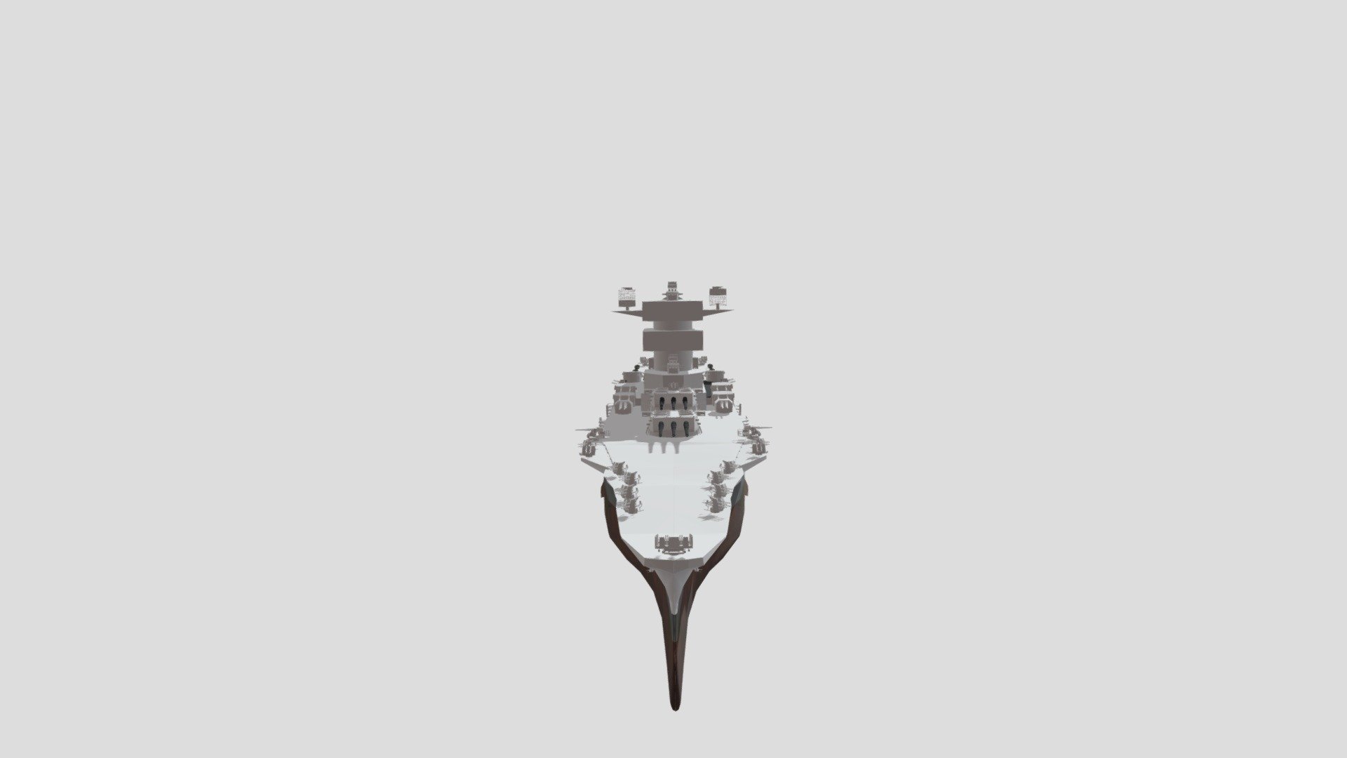 USS Oregon - Download Free 3D model by Mea (@Cheer_Up_Ship) [1bbfc67 ...