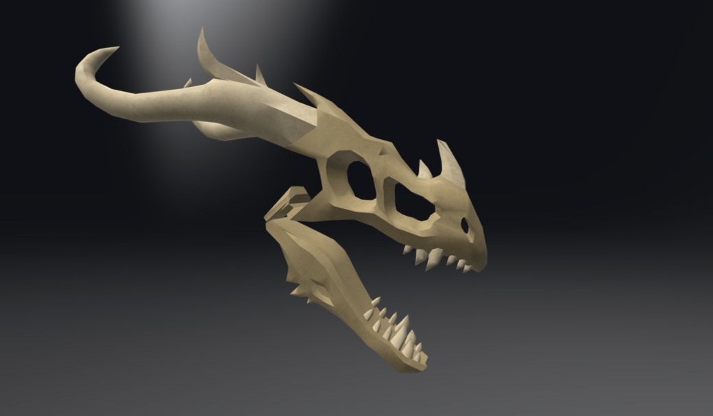 Dragon Skull - 3D model by Rodrigo Pinserato (@r0dRy9o) [1bc0676 ...