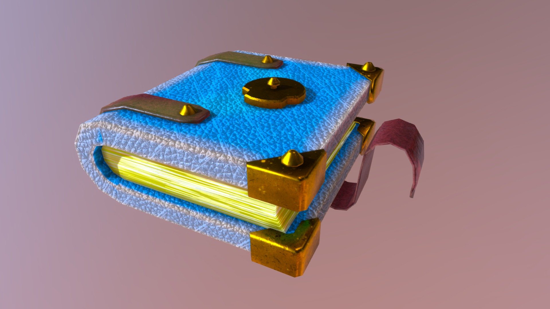 Spell Book - 3D model by Josh Smith (@Yoshiboy721) [1bc08de] - Sketchfab