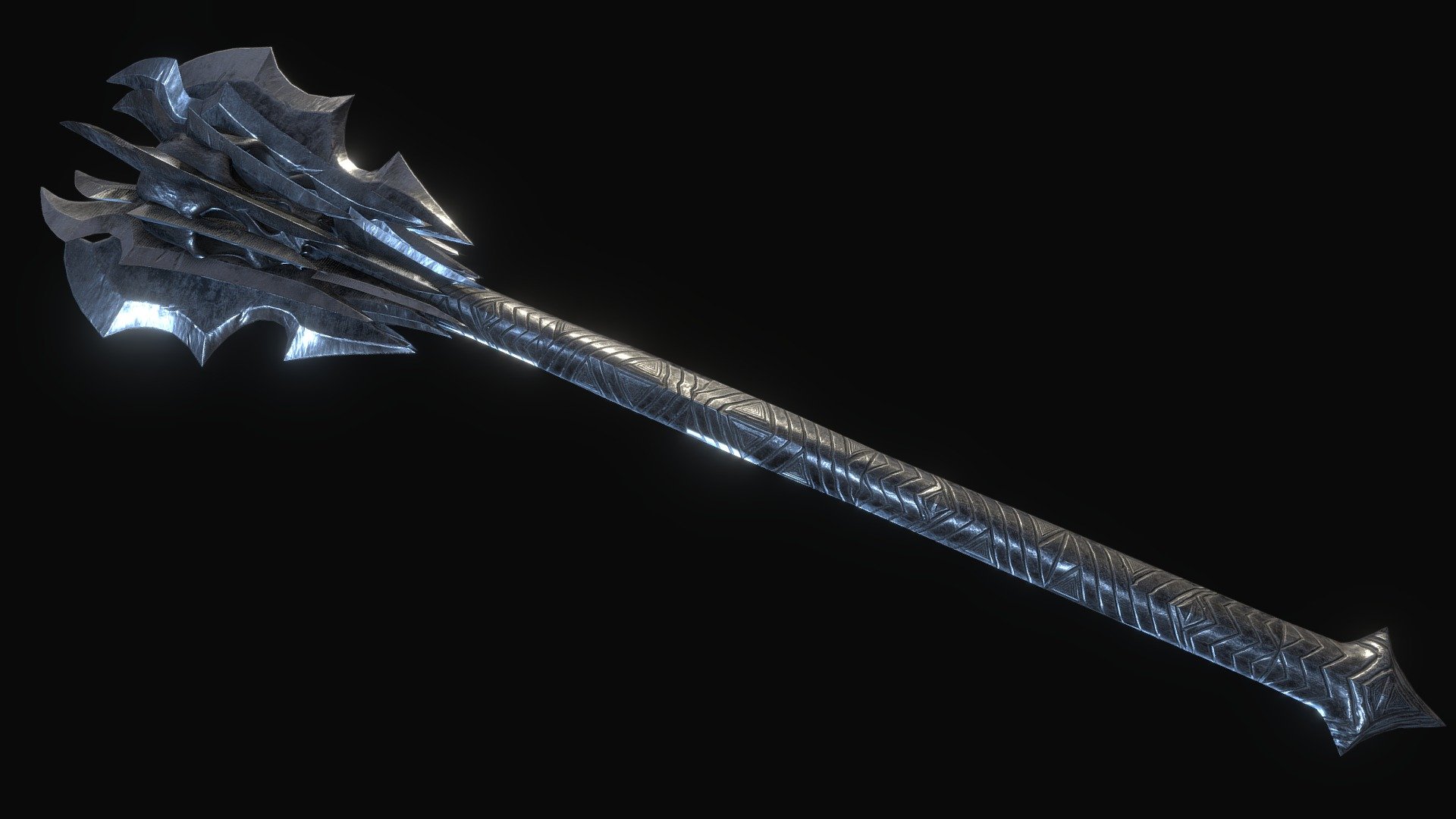 Demon Mace - Buy Royalty Free 3D model by Chuwakcz [1bc0ba4 ...