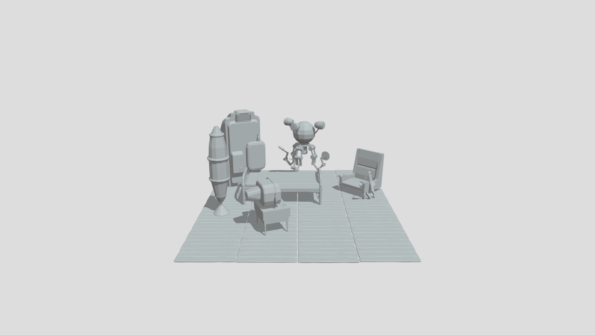 Homework-3 (fallout4) - 3D model by trnvmkhl [1bc10bb] - Sketchfab