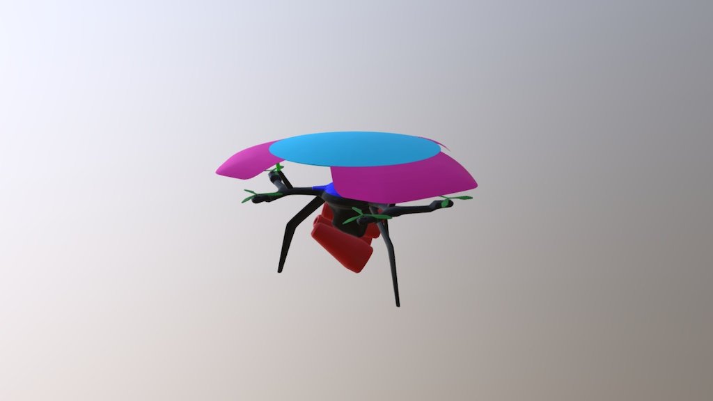 dron final - 3D model by jorgekanna [1bc16c6] - Sketchfab