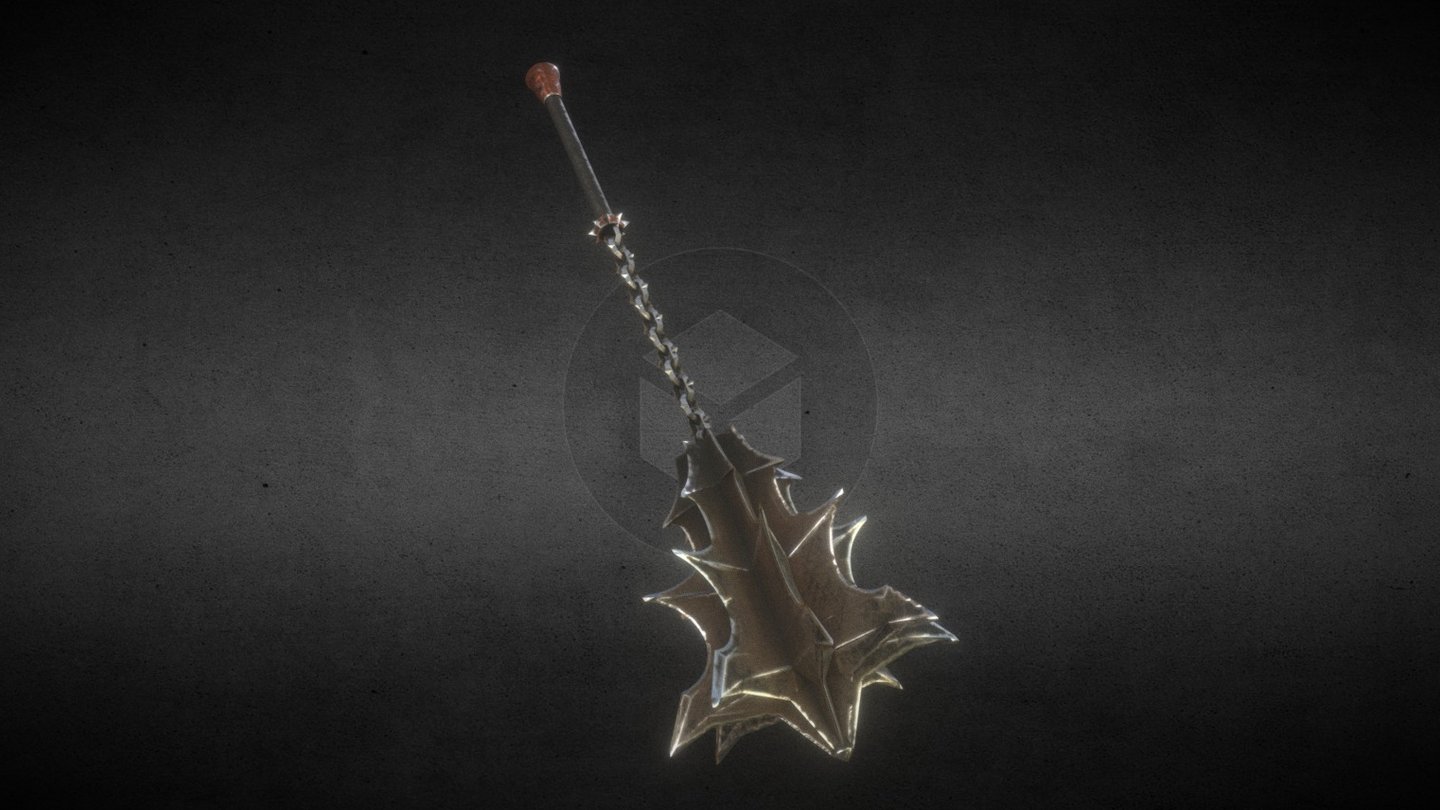 Nazgul Mace - 3D model by Pio Vouilloz (@piovouilloz) [1bc206d] - Sketchfab